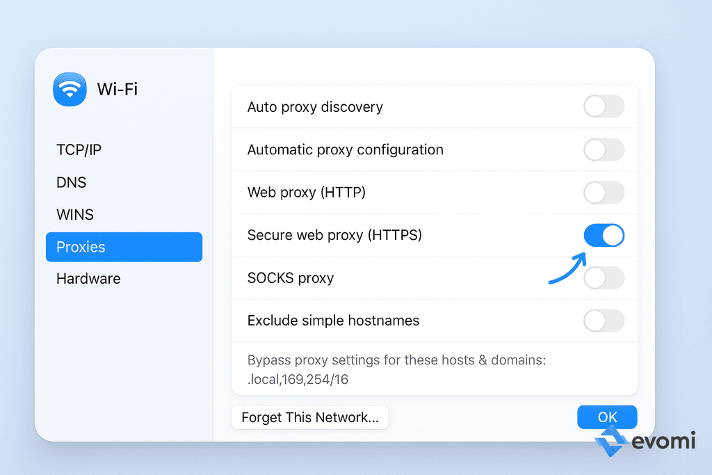 Chrome Proxy Setup for Windows & macOS (Step-by-Step) - Evomi Blog
