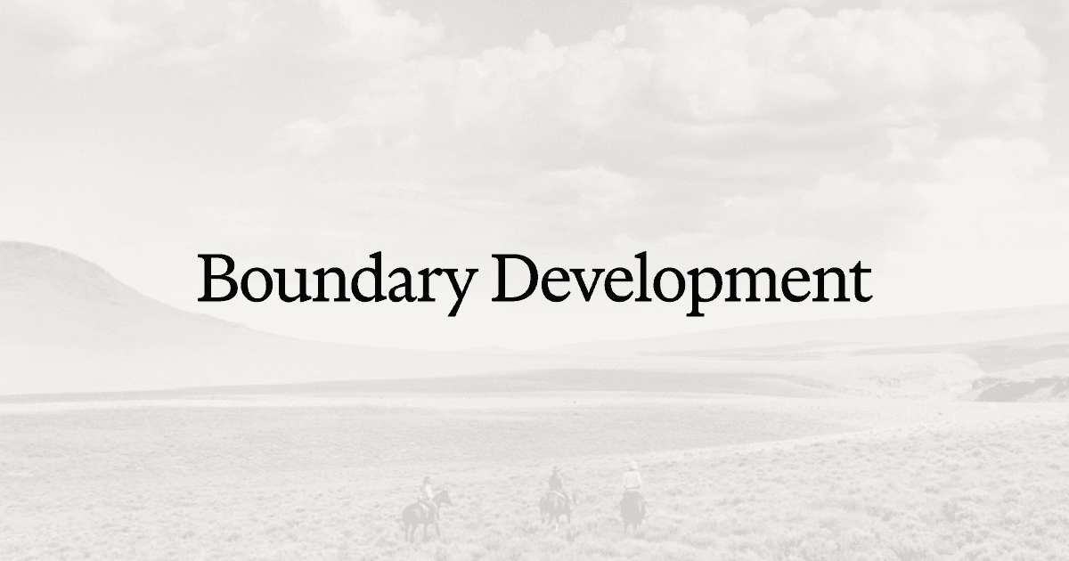 Boundary Development