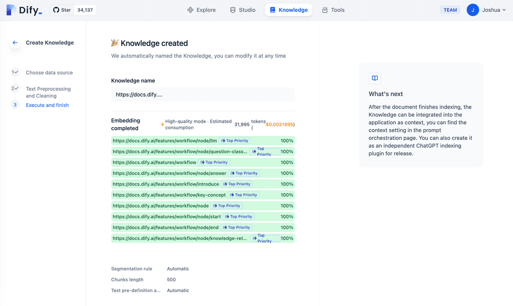 Dify.AI x Firecrawl: A Top-Notch Solution for Web Data Knowledge Base - Dify Blog