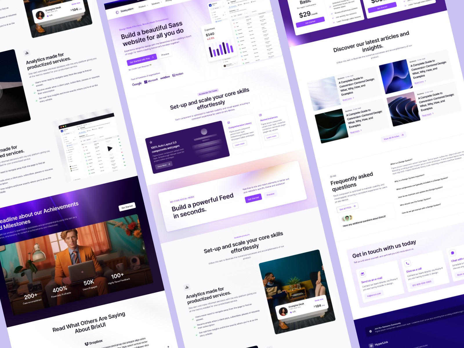 BrixUI - The world's largest Figma multi-brand UI library and design system.