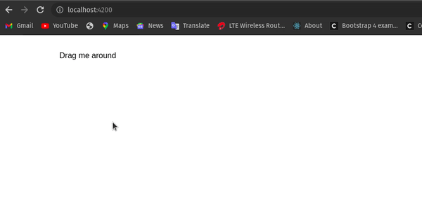Angular Material CDK with Drag and Drop