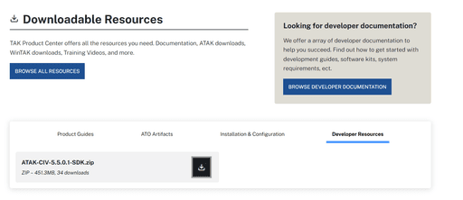 Plugins with ATAK-CIV SDK 5.5 - RIIS