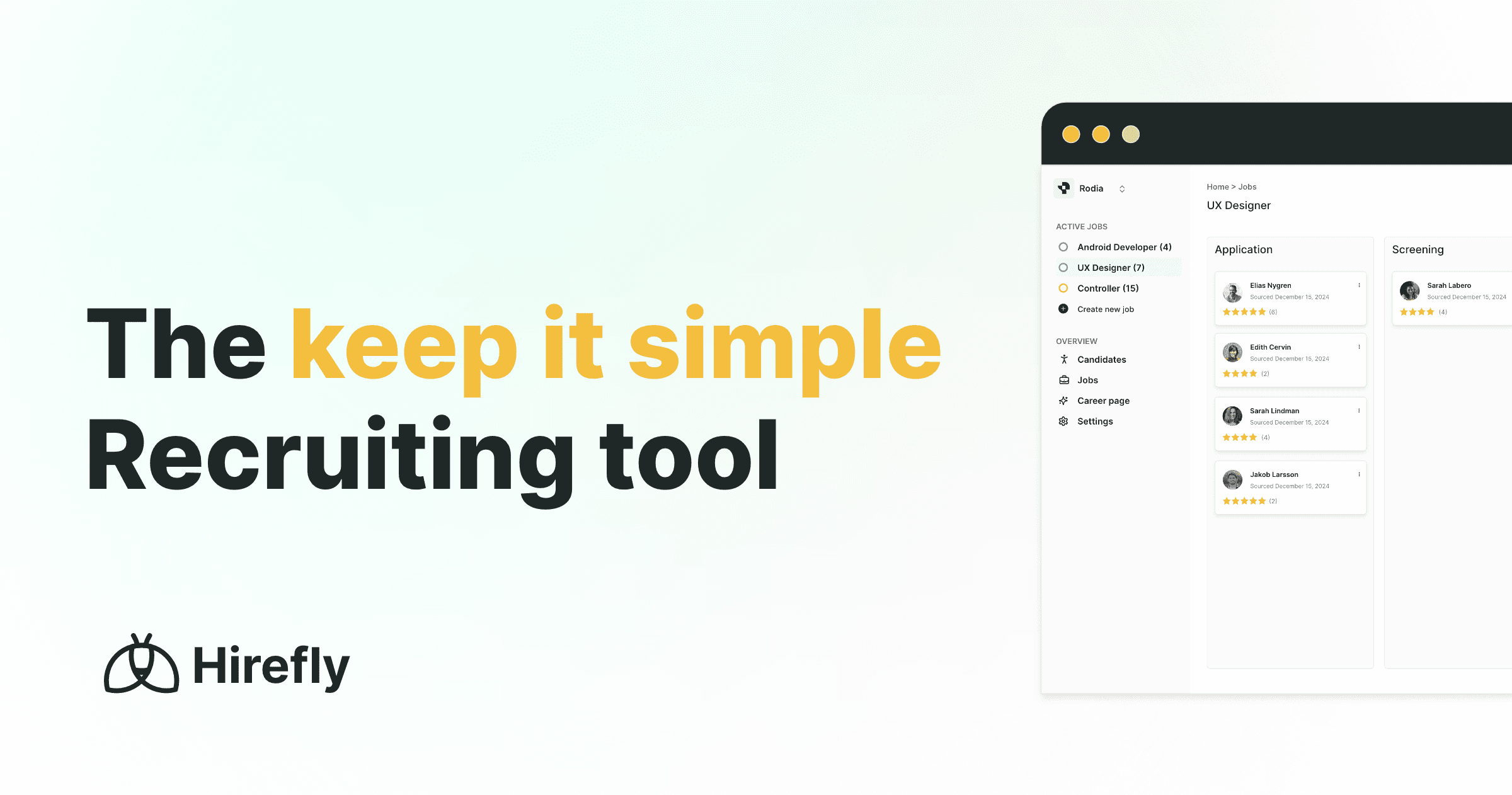 Hirefly pricing - from $29/month