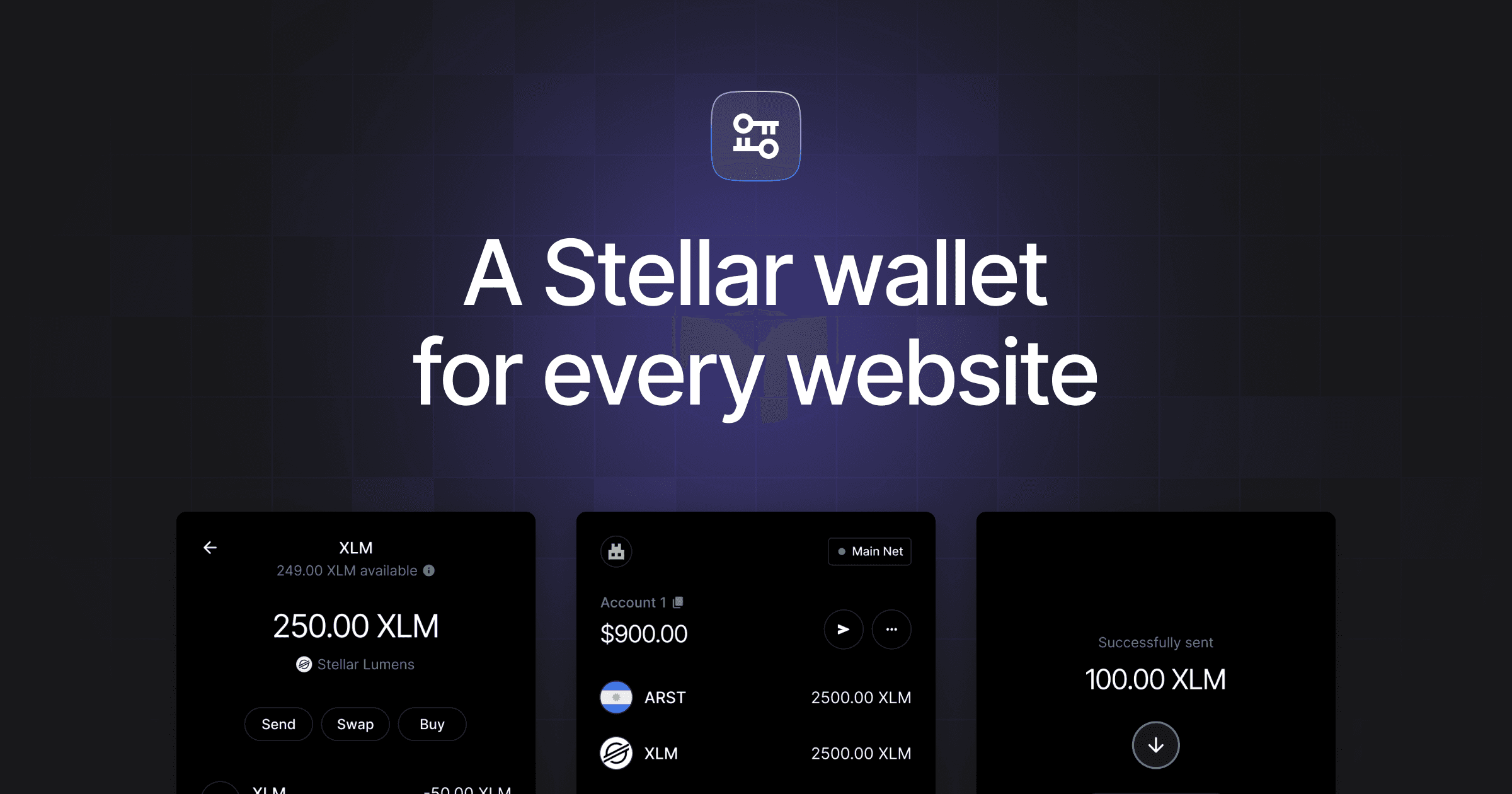 Freighter | A Stellar wallet for every website