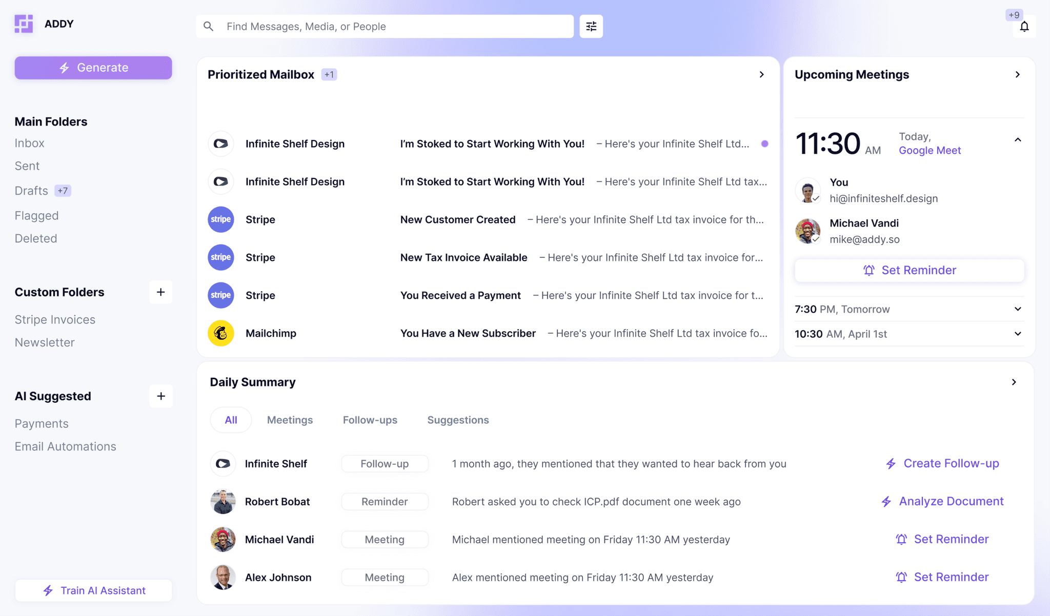 Addy AI - Your AI Email Assistant