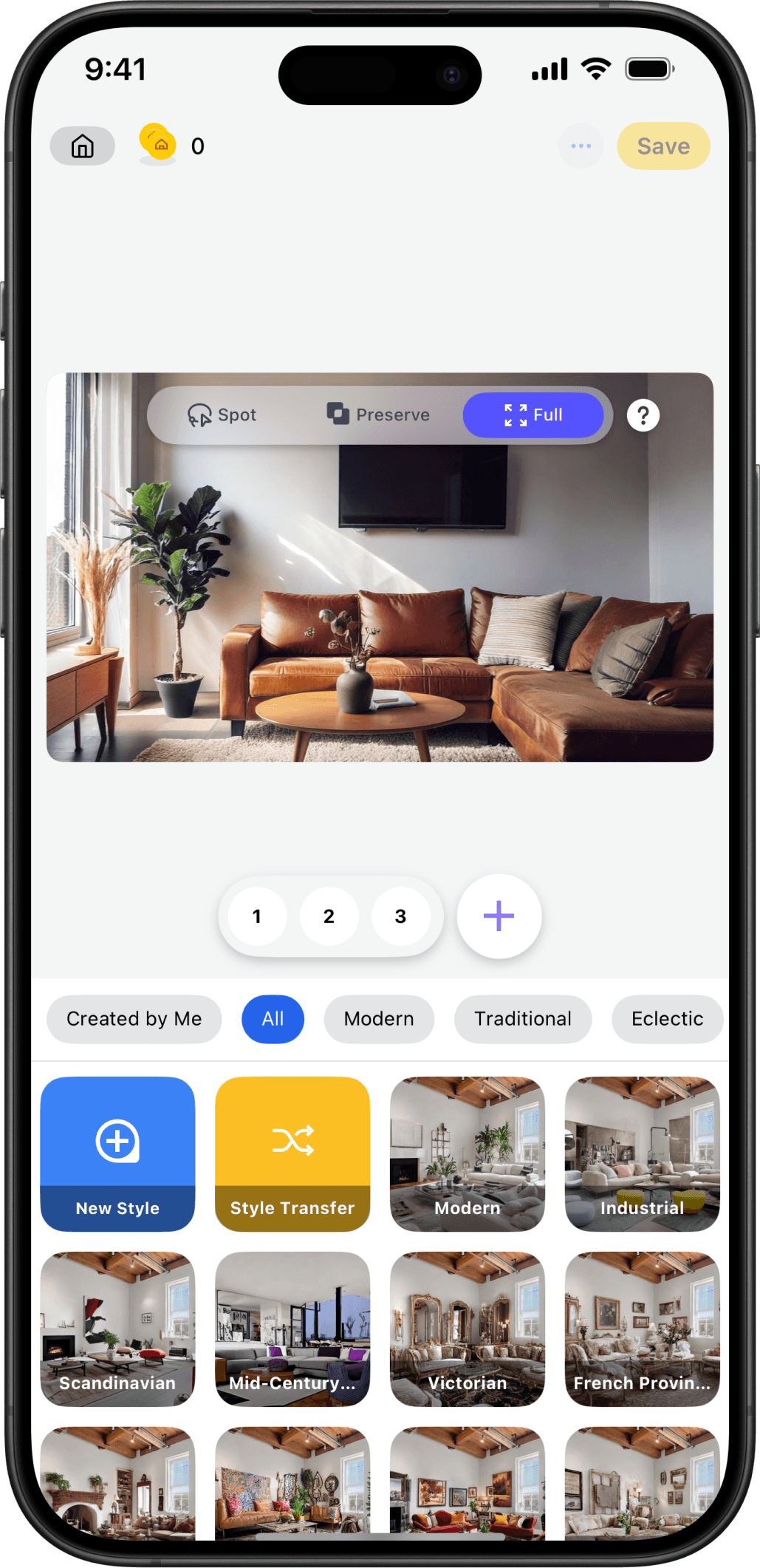 Renovate AI Mobile App – Design Spaces On-the-Go