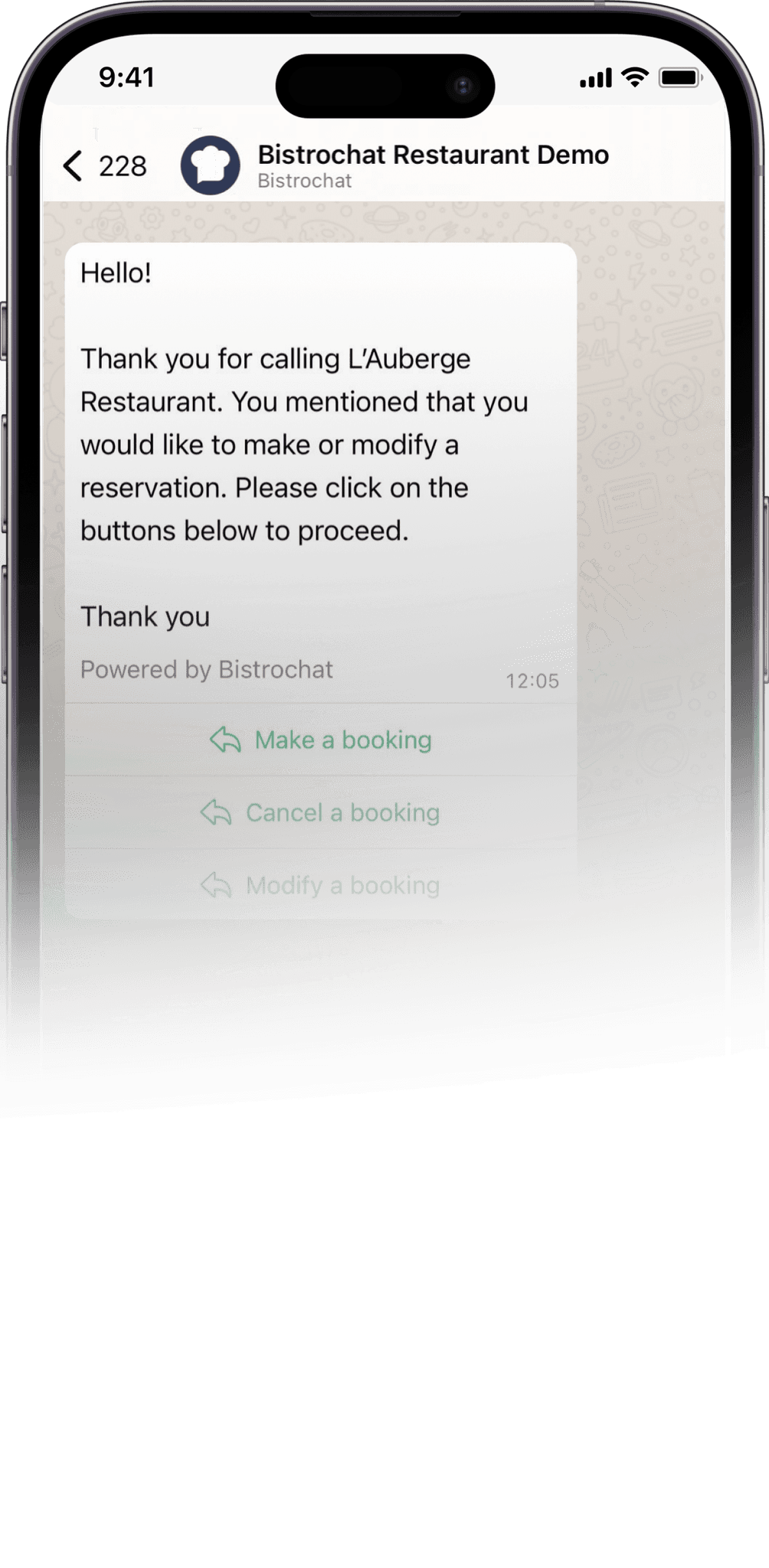 Powerful & Affordable Restaurant Reservation System - Bistrochat