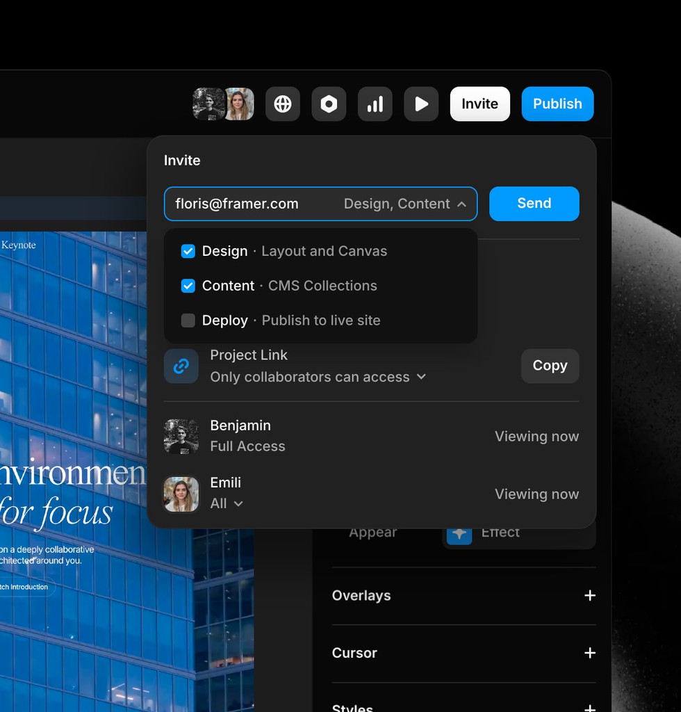 Framer: Best Figma Alternative for Website Design and Publishing