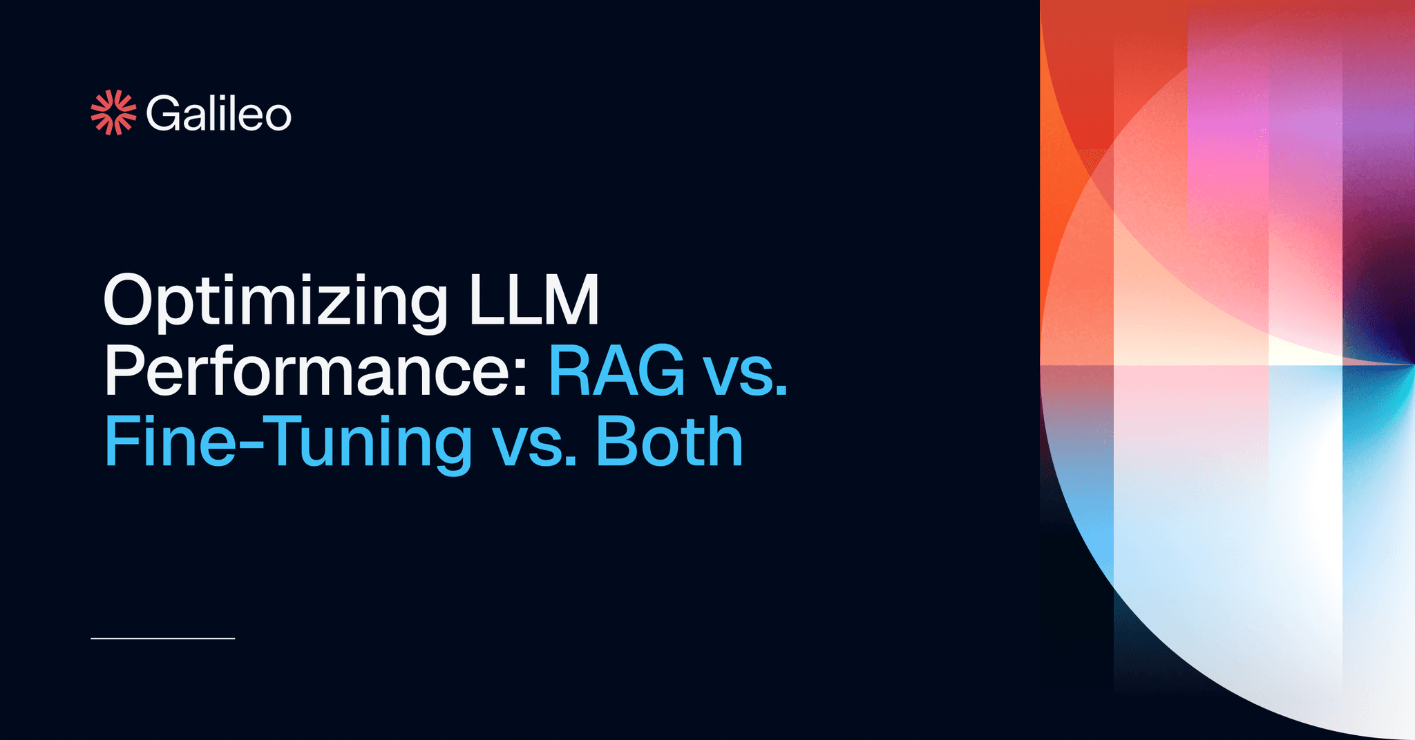 Optimizing LLM Performance: RAG vs. Fine-Tuning