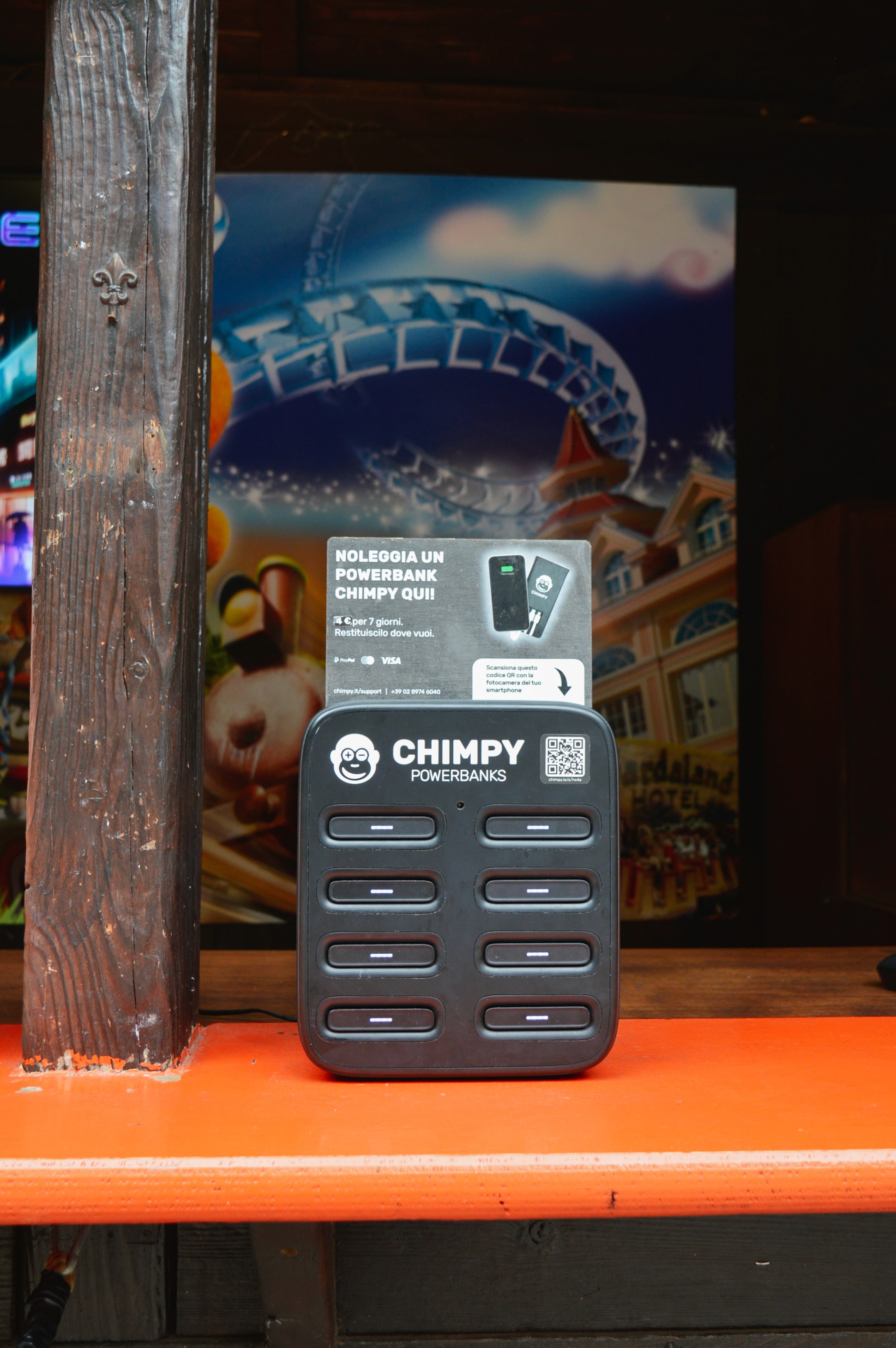 Chimpy | The green powerbank for rent