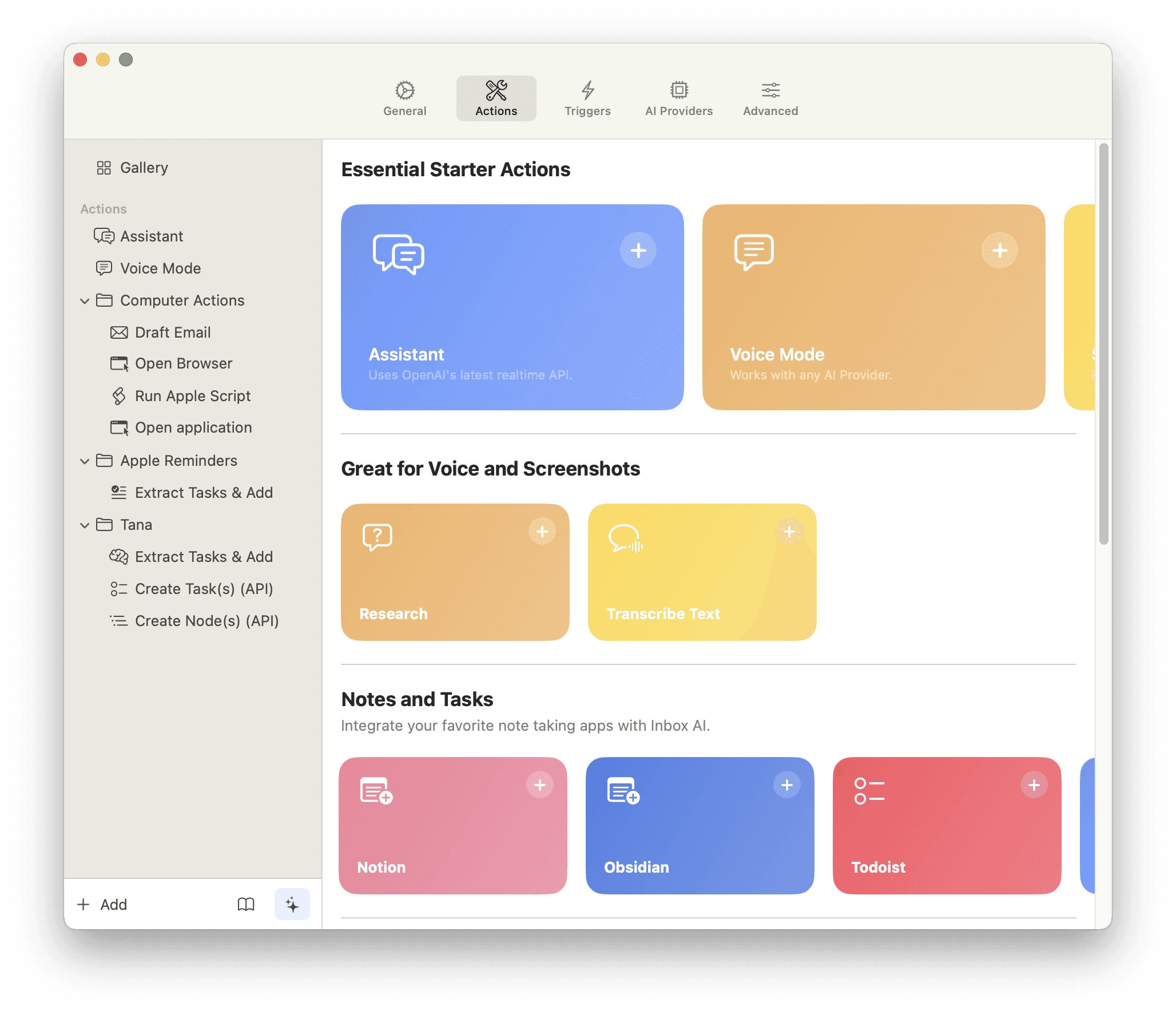 Inbox AI - Voice Driven AI Automation