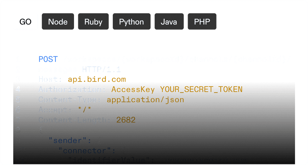 SMS API Service Provider: Send & Receive Text Messages Online | Bird