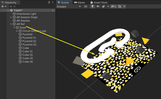Circuit Stream · XR Unity Tutorial Augmented Reality T-Shirt