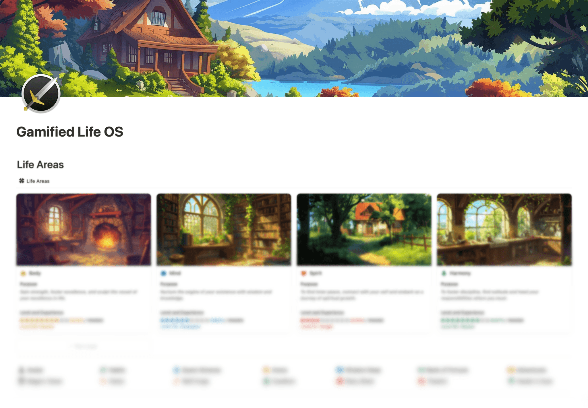 Gamified Life OS | Gamify Your Life In Notion