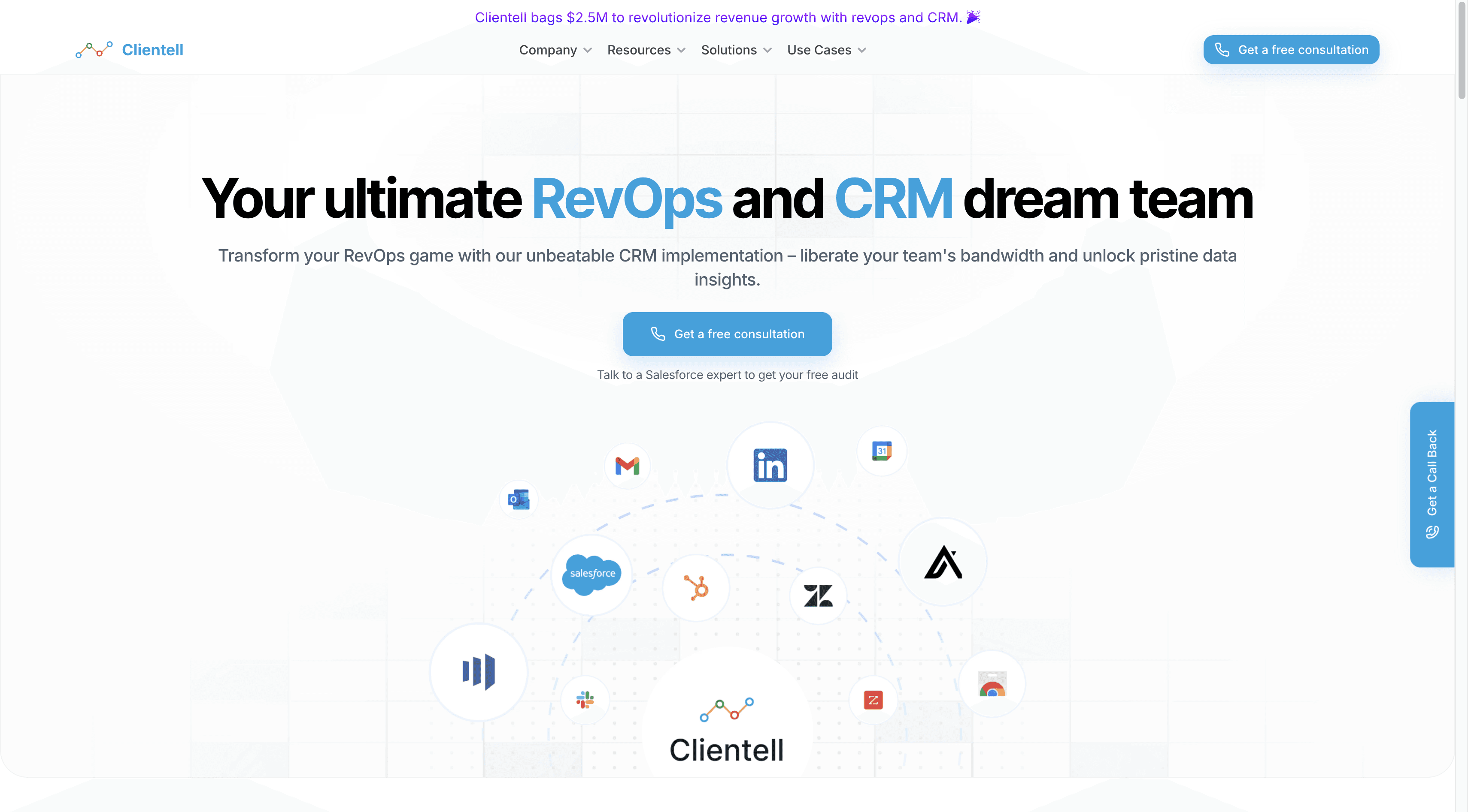 Clientell | Salesforce implementation and Agent