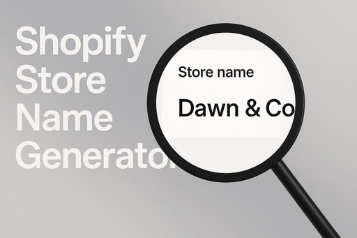 Shopify Store Name Generator: Find the perfect name for your brand ...