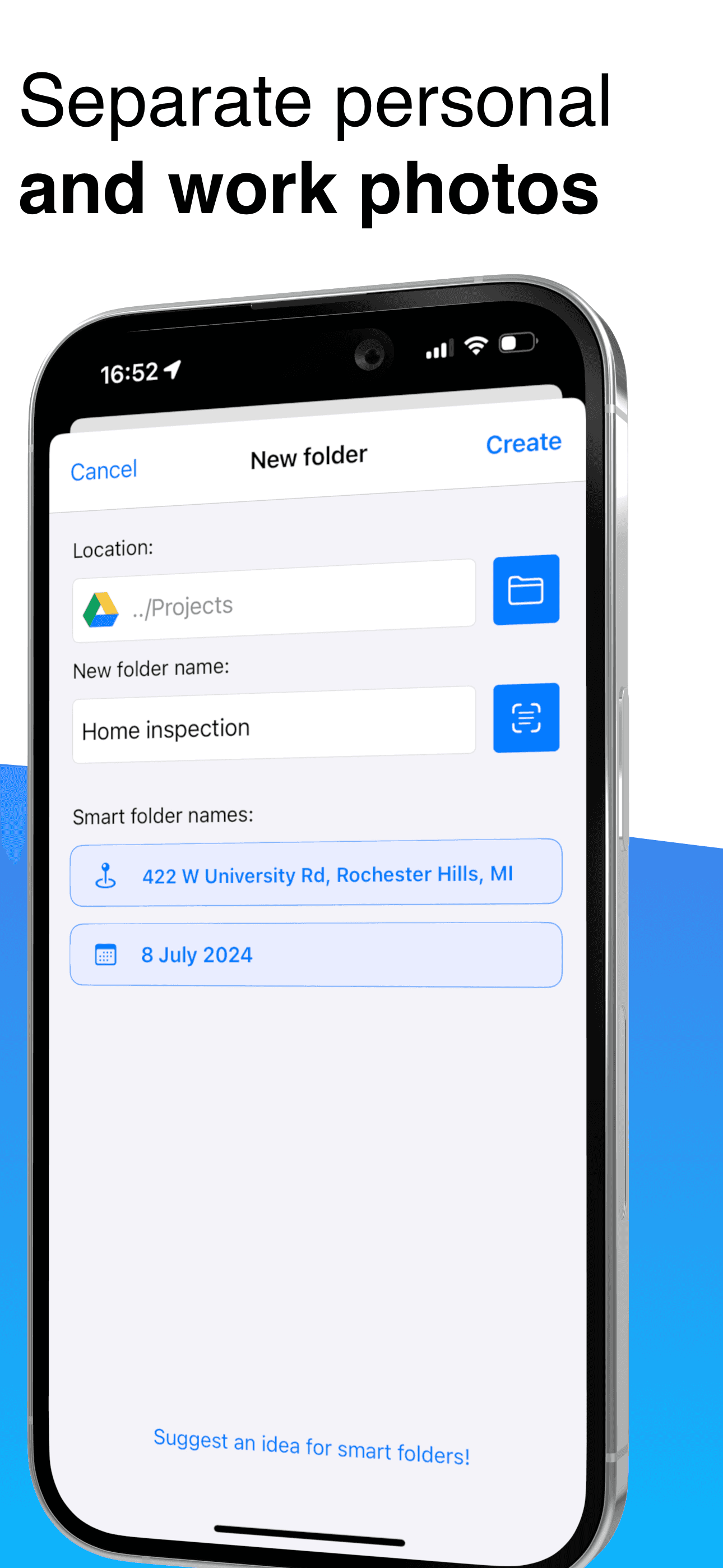 UploadCam - The Camera App Built for Work