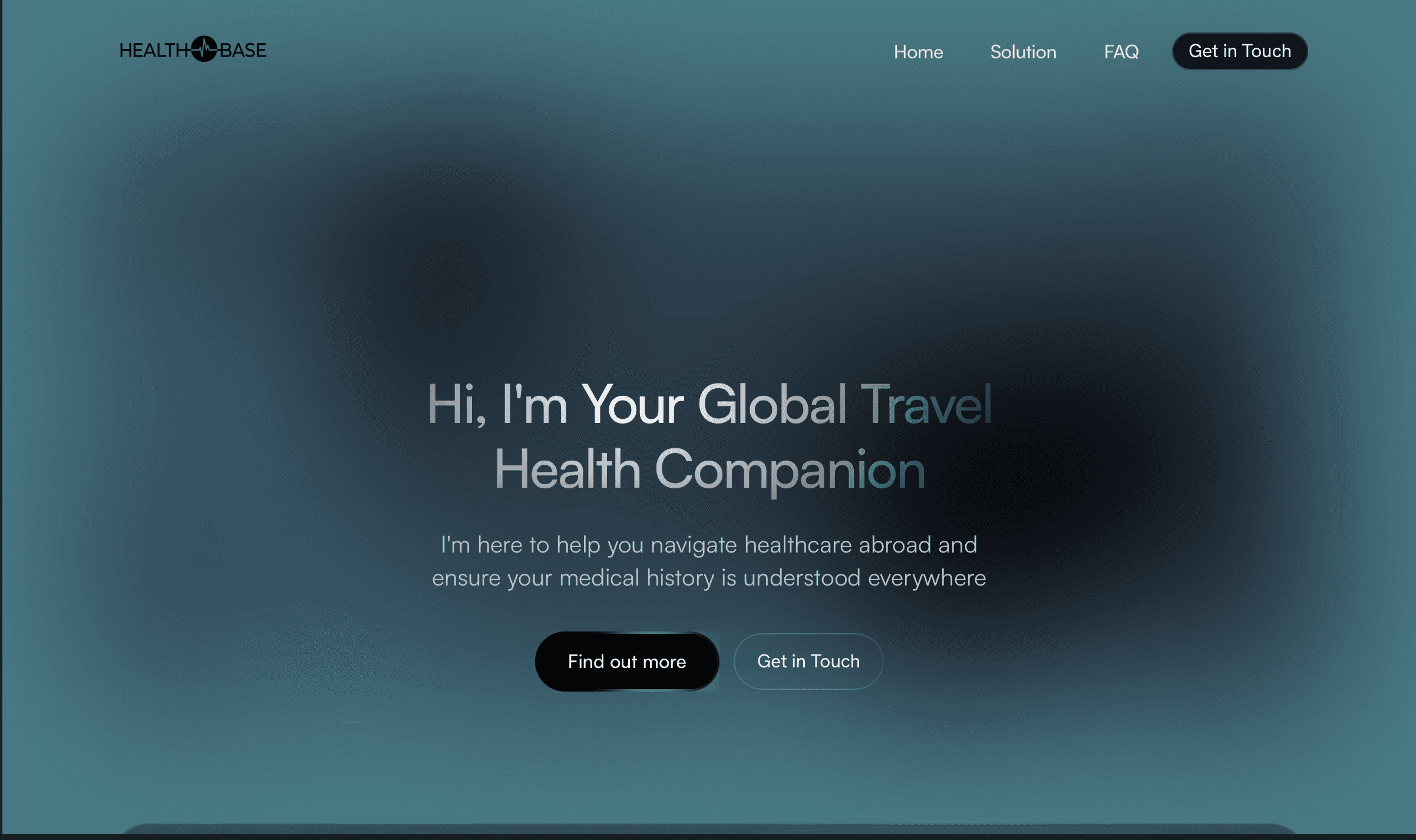 HealthBase | Your Global Travel Health Companion