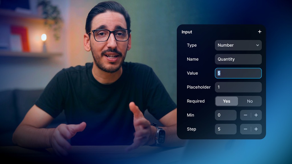 Optional form input props - Framer Academy