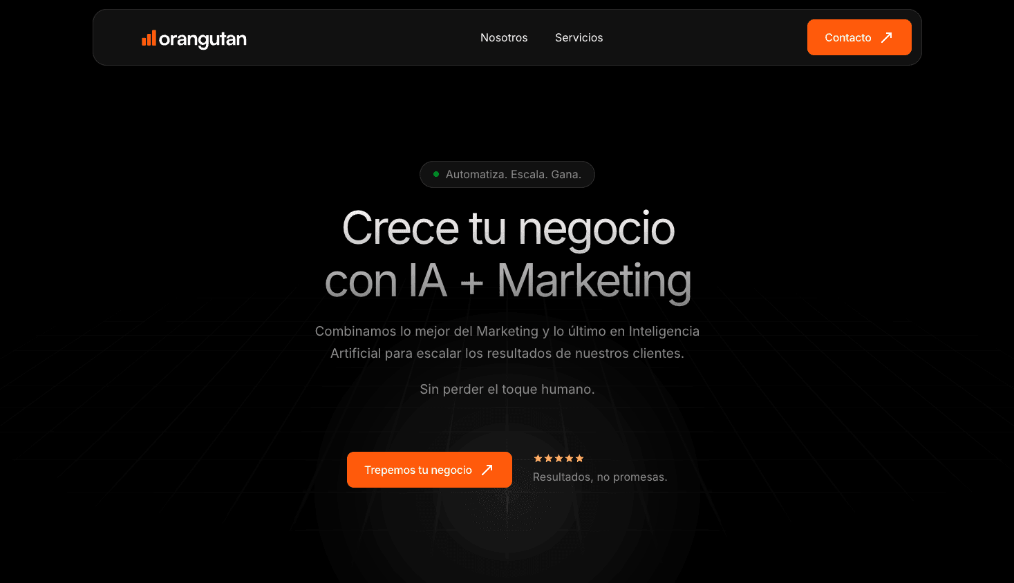 Orangutan | Agencia de IA y Marketing