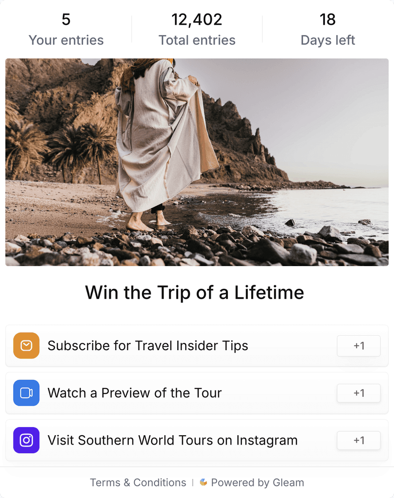 See Pricing Plans for all Gleam Apps