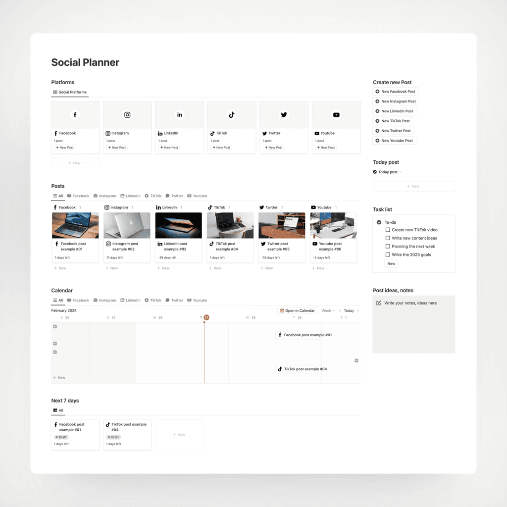 20+ Best Notion Calendar Templates - Solt Wagner