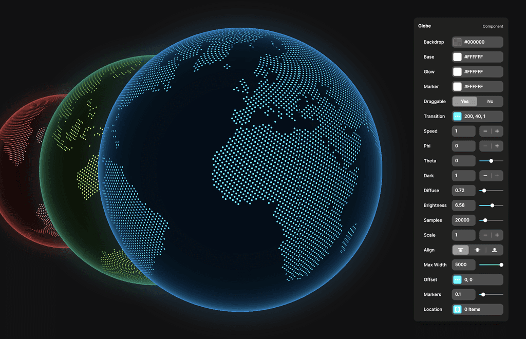 Globe - My Framer Site