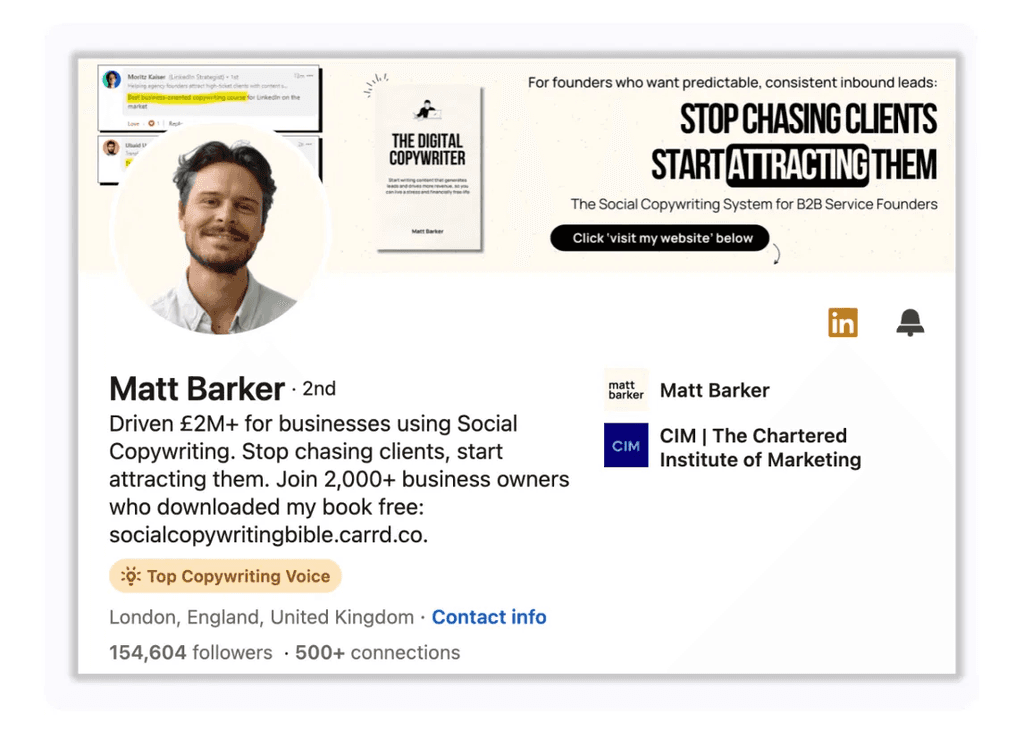 How to Write Like Matt Barker