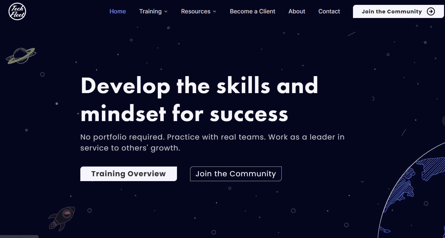 Project | Tech Fleet - Professional Development for All