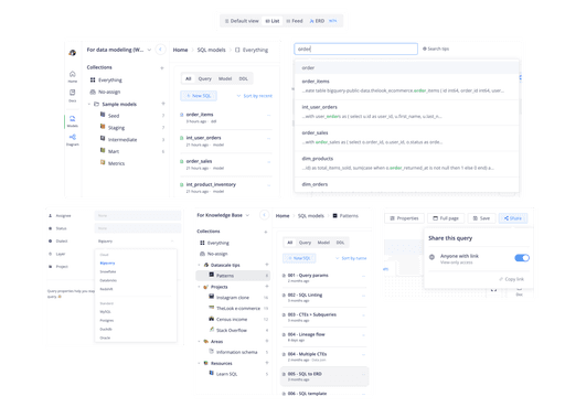 Modern Database Modeling Tool - Datascale