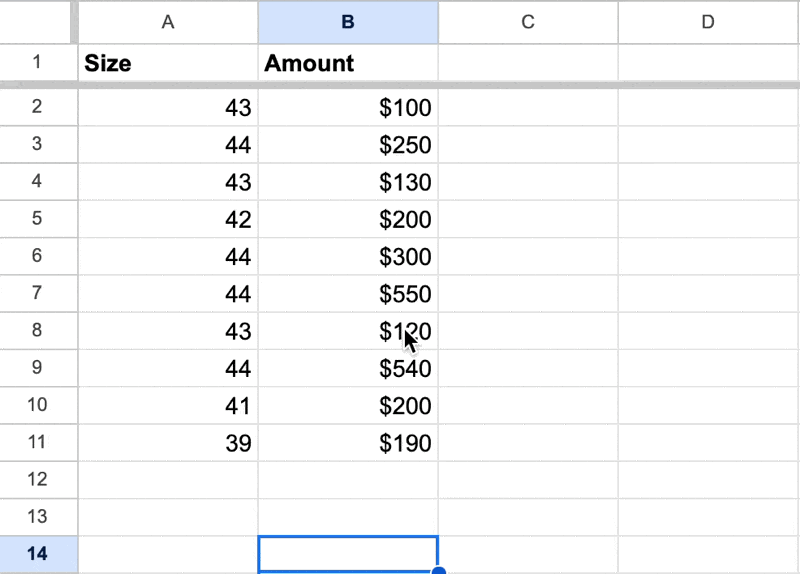 How to Change Cell Size in Google Sheets