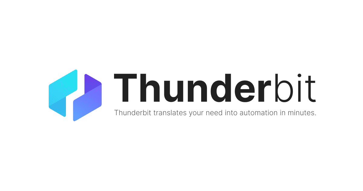 Thunderbit - Turn Conversation into Action