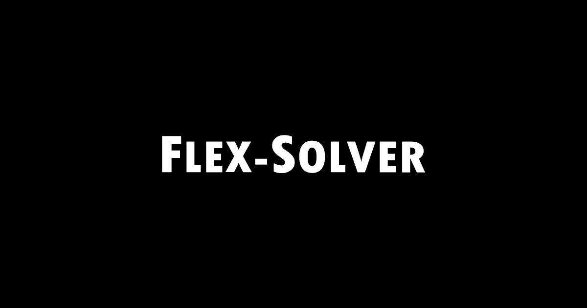 Flex-Solver PSG Package - Connected Business Suite