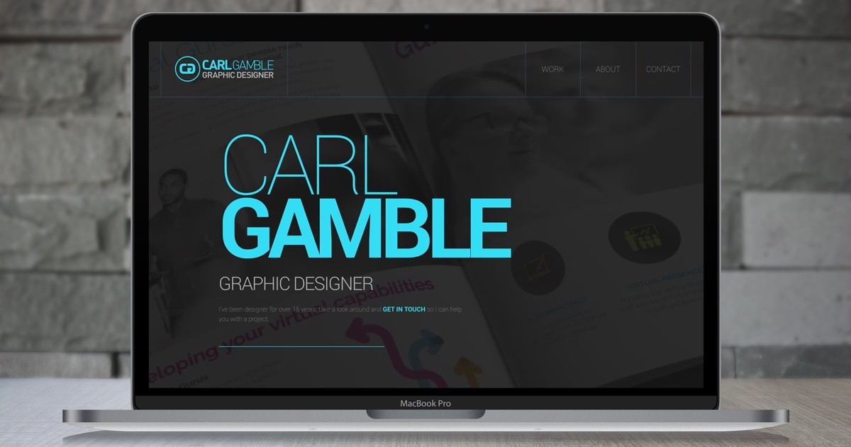 Carl Gamble | Graphic Designer