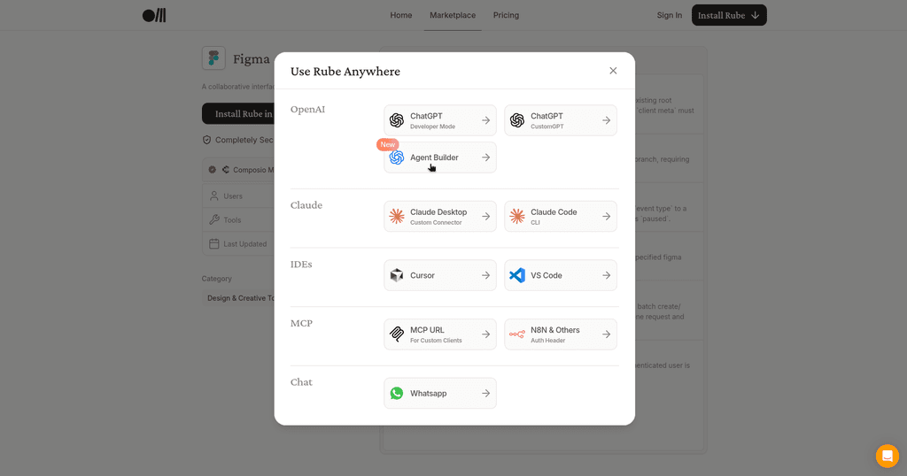 How to add Figma MCP to OpenAI Agent Builder - Composio