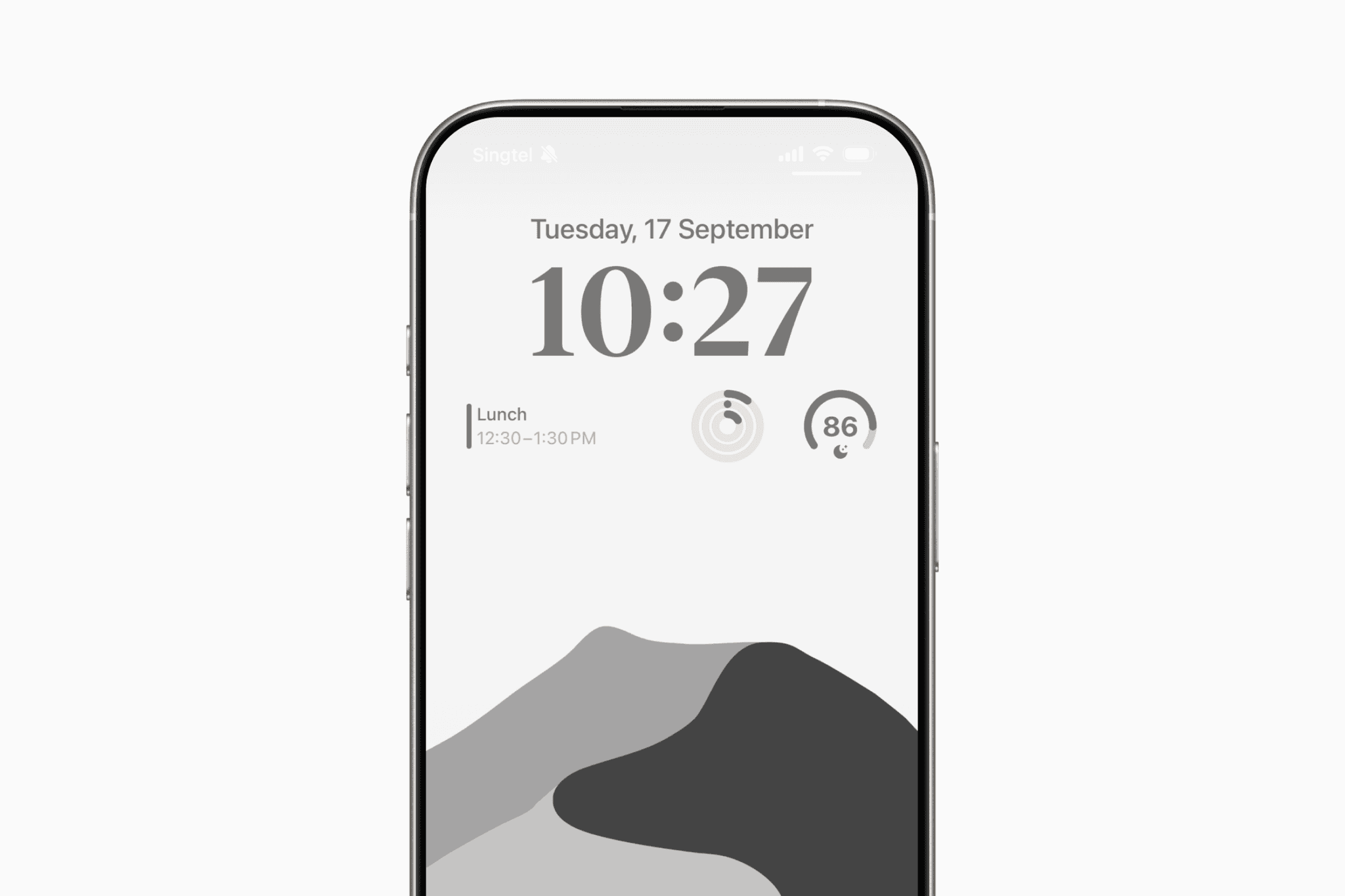 How to achieve a minimalist iPhone