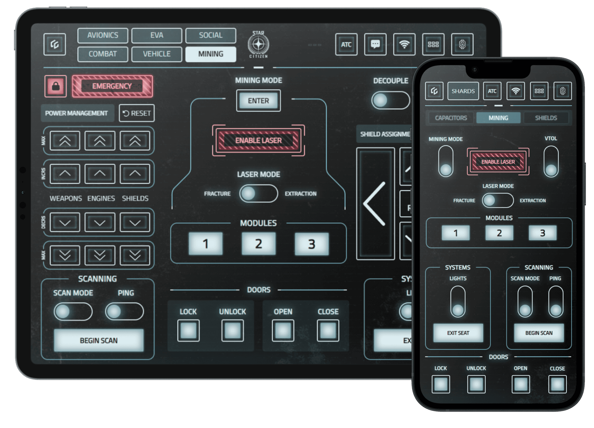 GameGlass - Touch-screen controls for games.