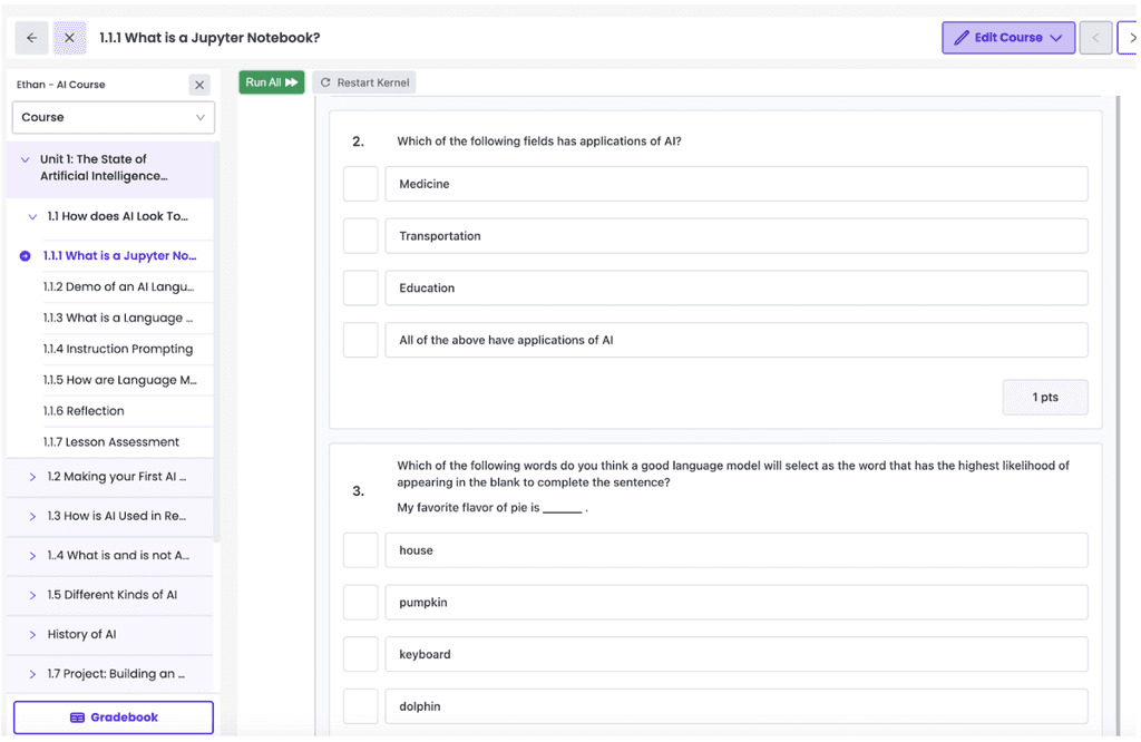 Transforming AI Learning with Jupyter Notebooks - Kira Learning
