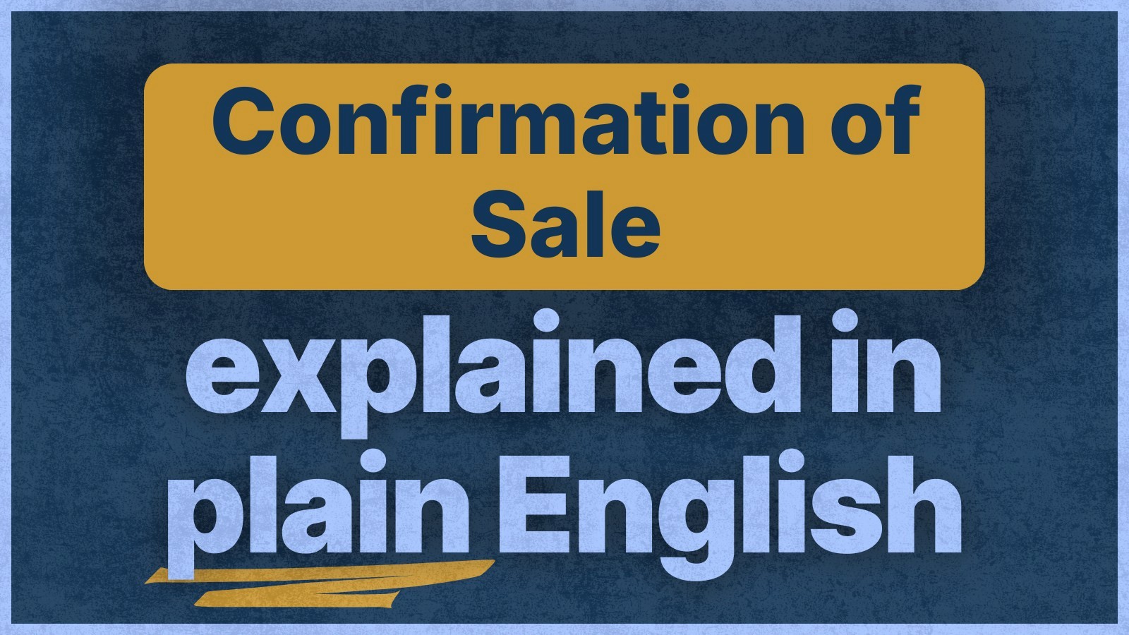 Confirmation of Sale: Court Approval in Real Estate Deals