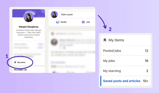 How to See my LinkedIn Posts