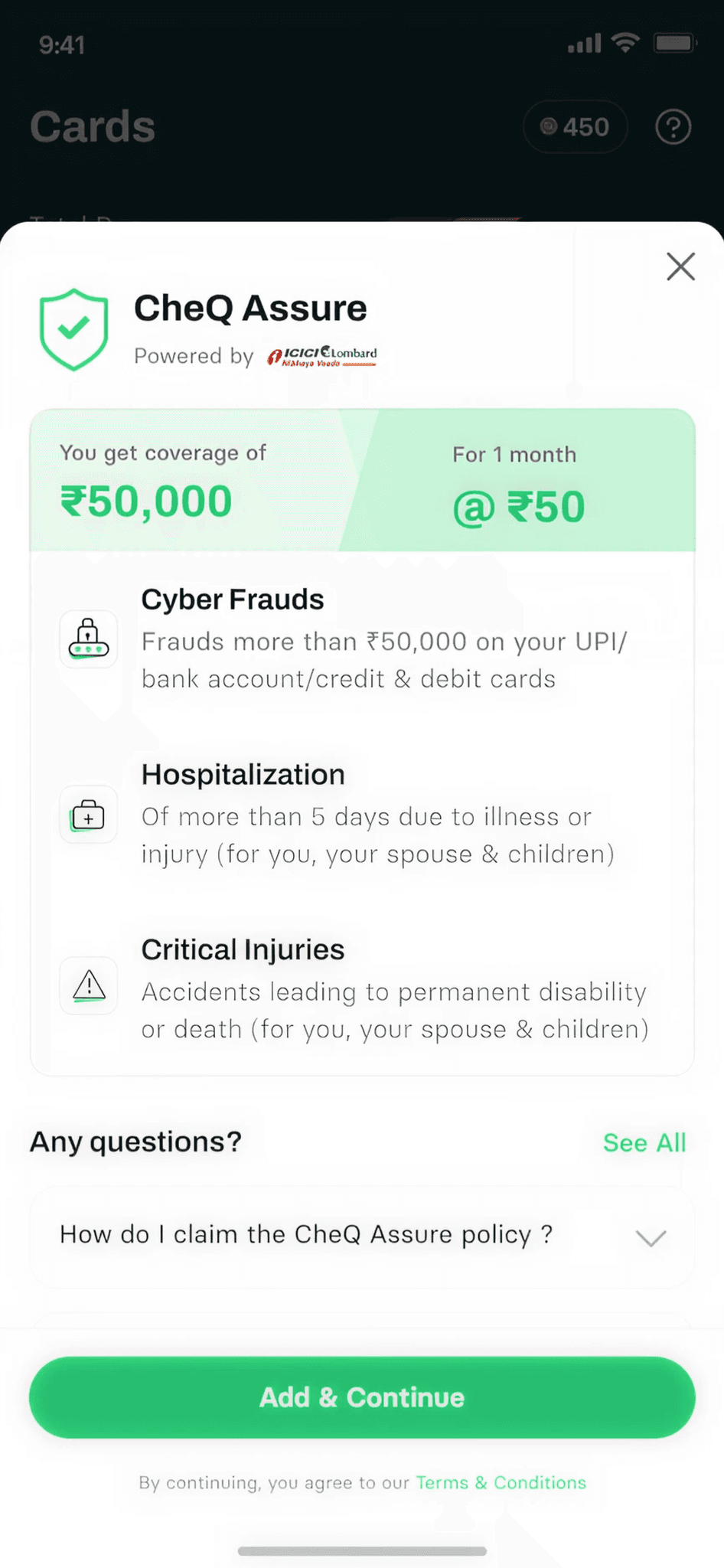 CheQ - India's most rewarding credit card bill payment app!
