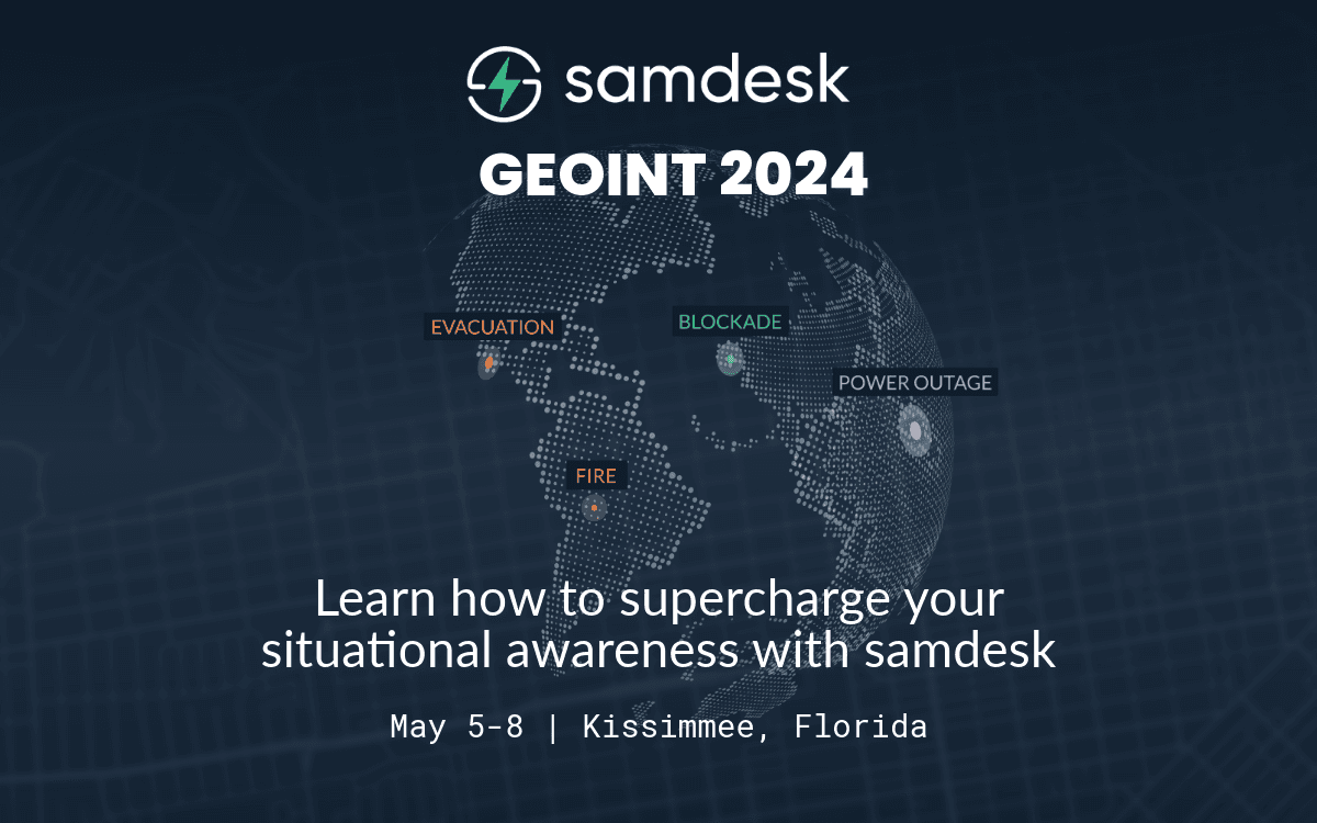 Real-time Crisis Alerts | Samdesk