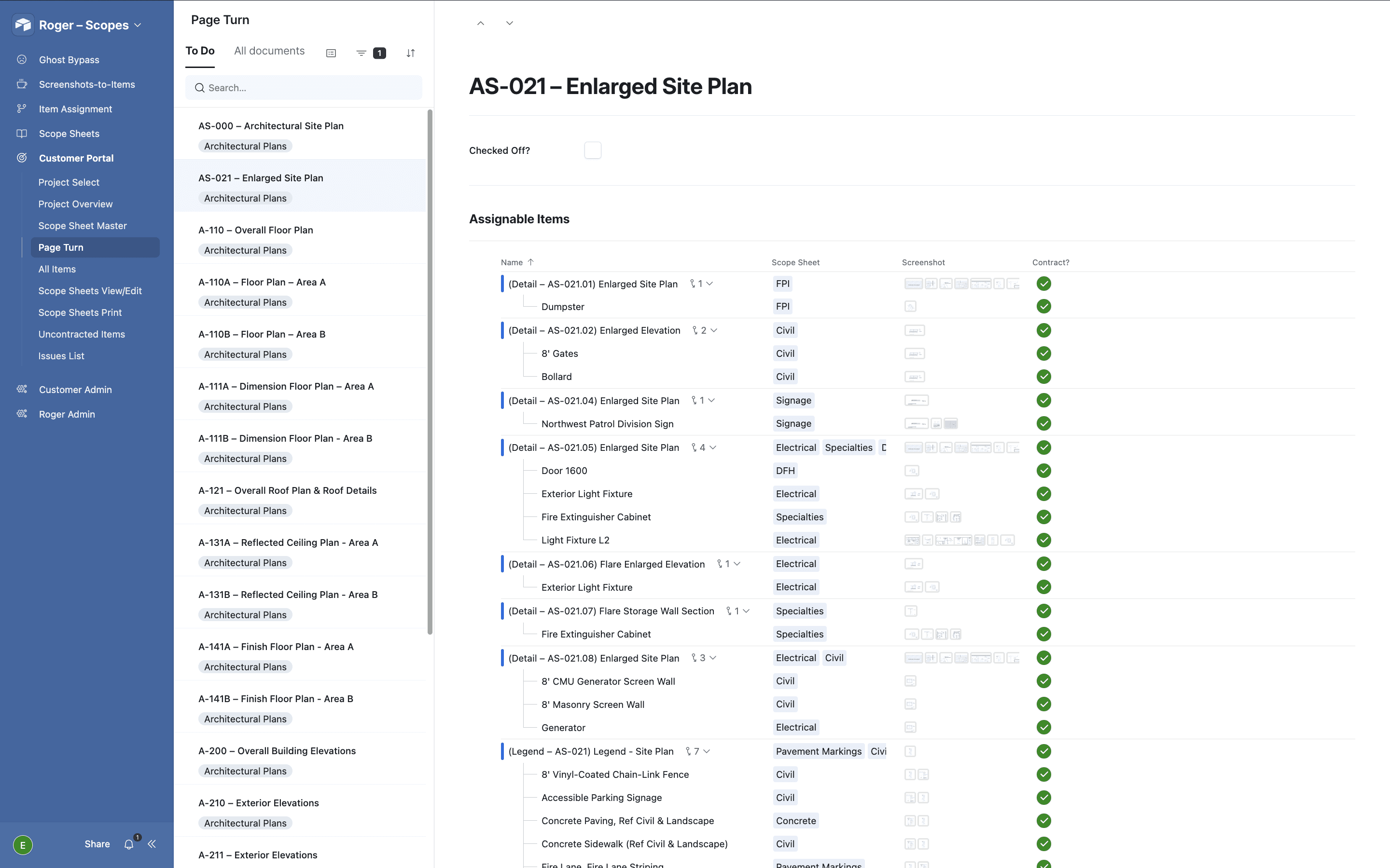 Roger | Generating Your Scopes
