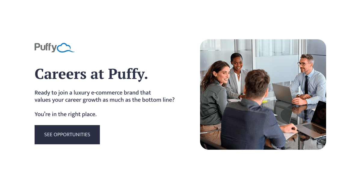 Official Puffy® Careers | Explore Job Openings