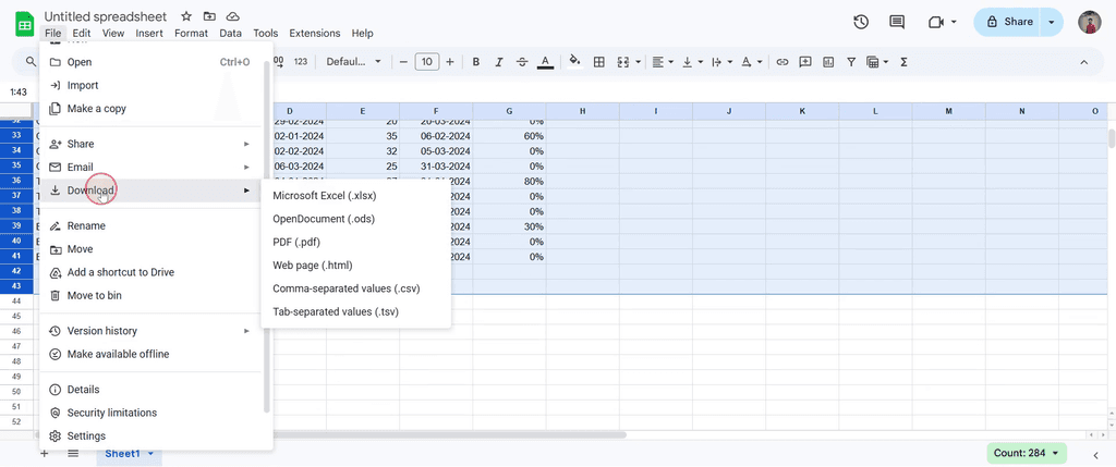 How to Save Google Sheets – Automatic & Manual Options - 1 minute video ...