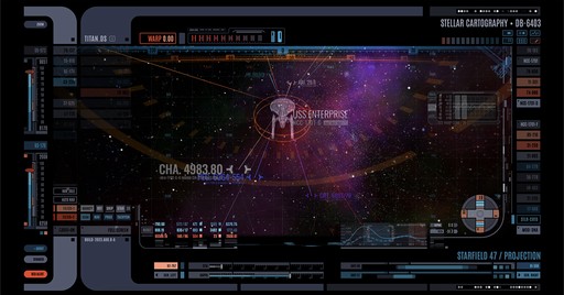 Inspired, Interactive LCARs Design