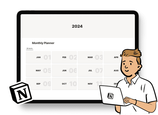20+ Best and Free Notion Monthly Planner Templates - Solt Wagner
