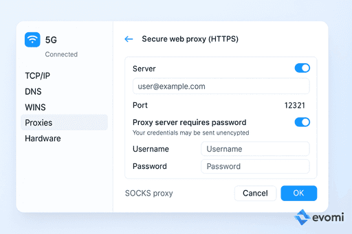 Mastering Proxies on Mac: Step-by-Step Setup Guide - Evomi Blog