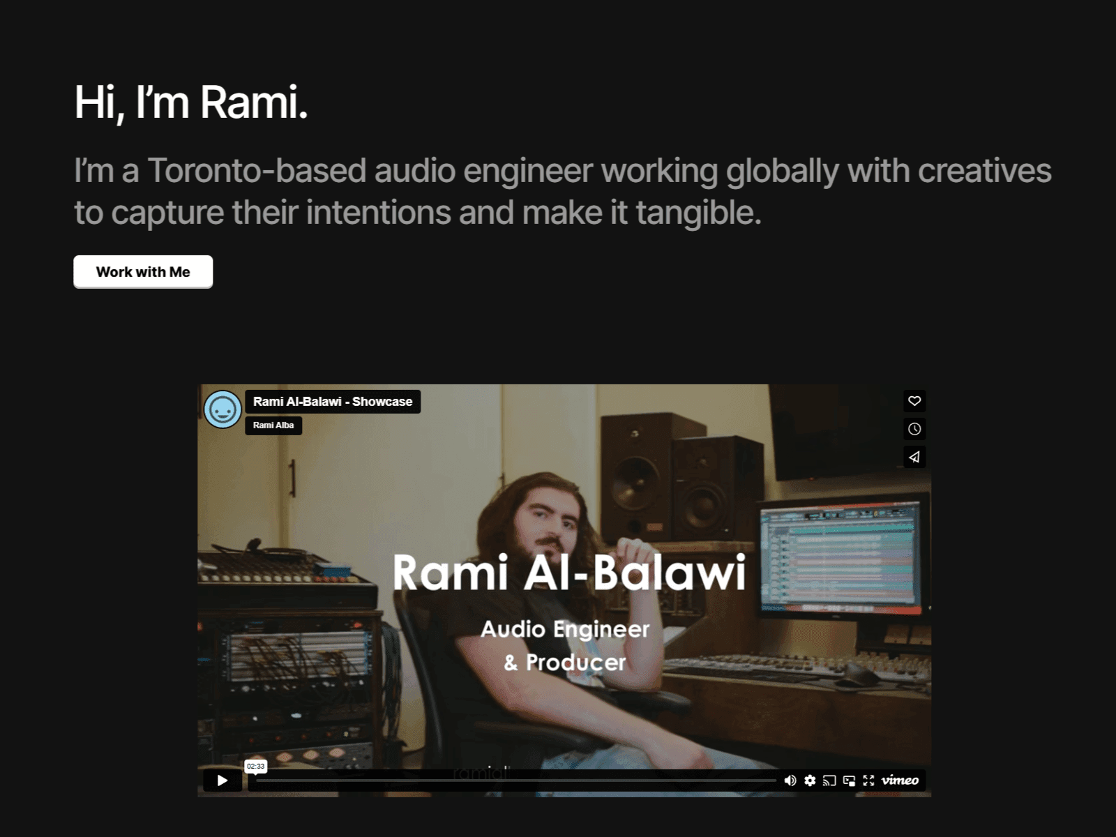 Rami Al-Balawi - Portfolio