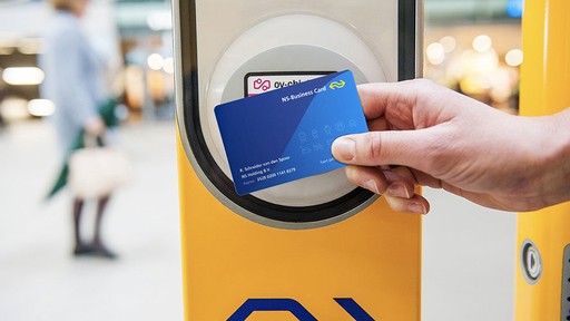 Hoe upload ik de reizen van mijn NS Business Card?